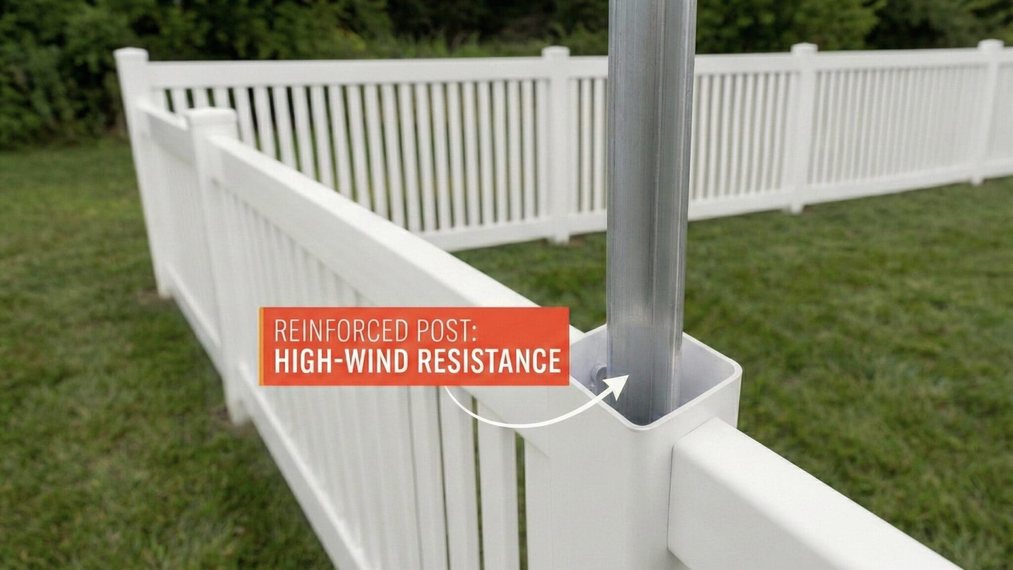 Is Vinyl Fencing Wind Resistant? Ratings & Facts | Calcoast